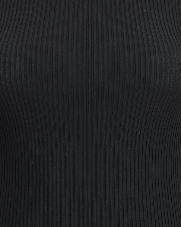 Wolford Long-sleeve Ribbed Wool Turtleneck Sweater
