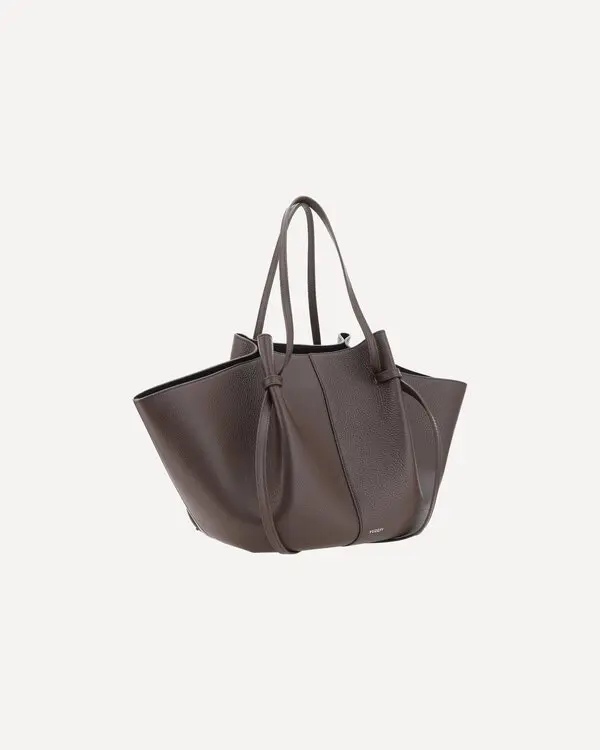 Yuzefi Mochi Large Leather Shoulder Bag