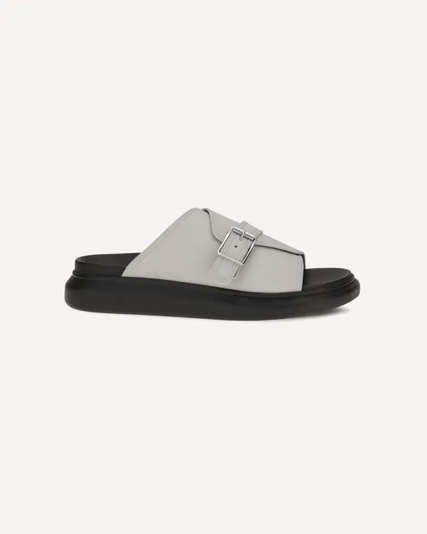 Alexander McQueen Buckle Slide Sandals
