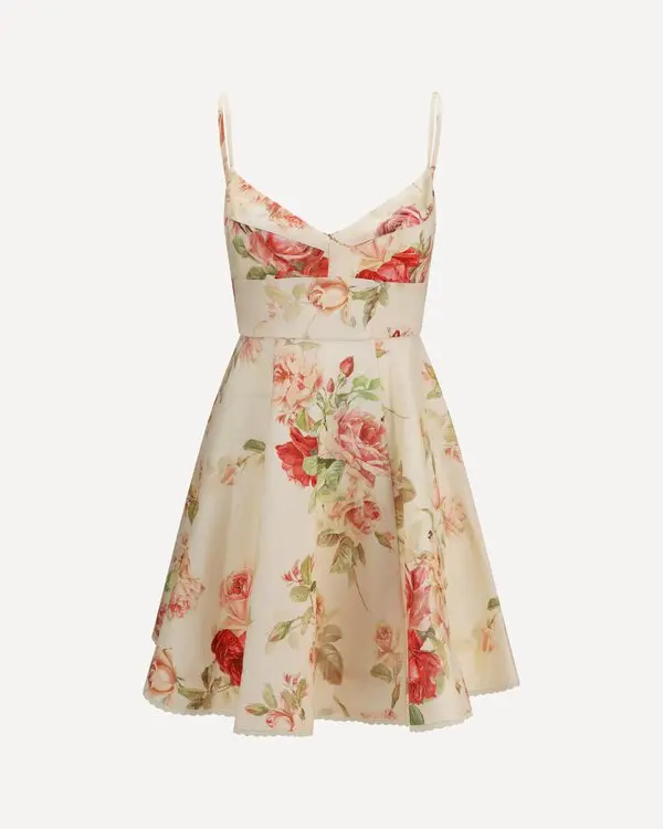 Zimmermann Roselight Floral Picnic Dress