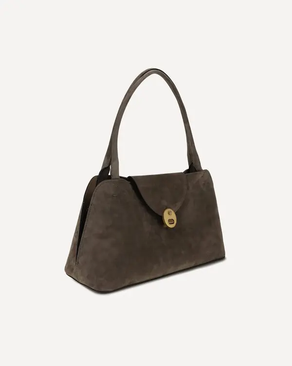 Versace Medium Vivian Shoulder Bag - Brown