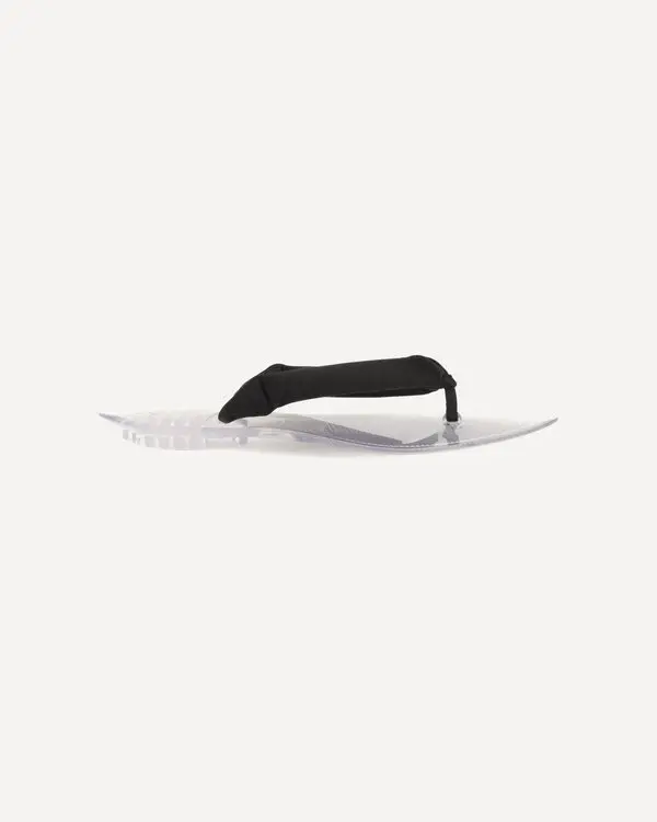 Alaïa Satin Flip-flop Sandals