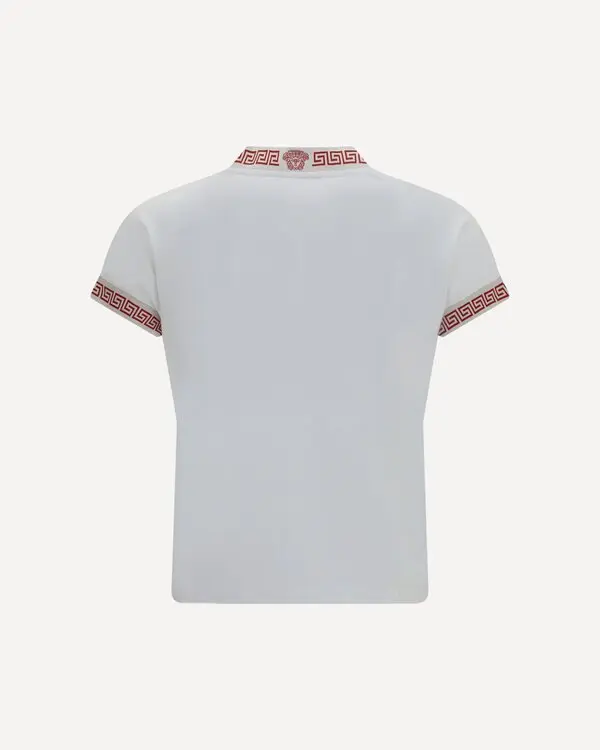 Versace T-shirt With Greca Details