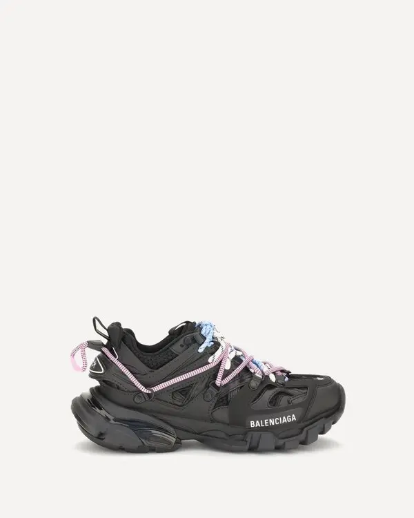 Balenciaga Track Trail Sneakers - Black
