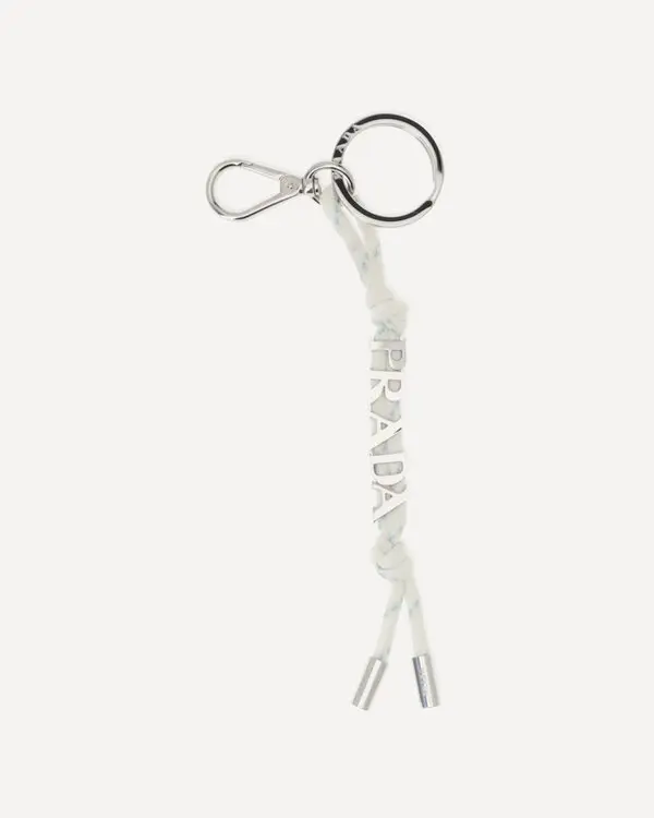 Prada Speedrock Keychain - White