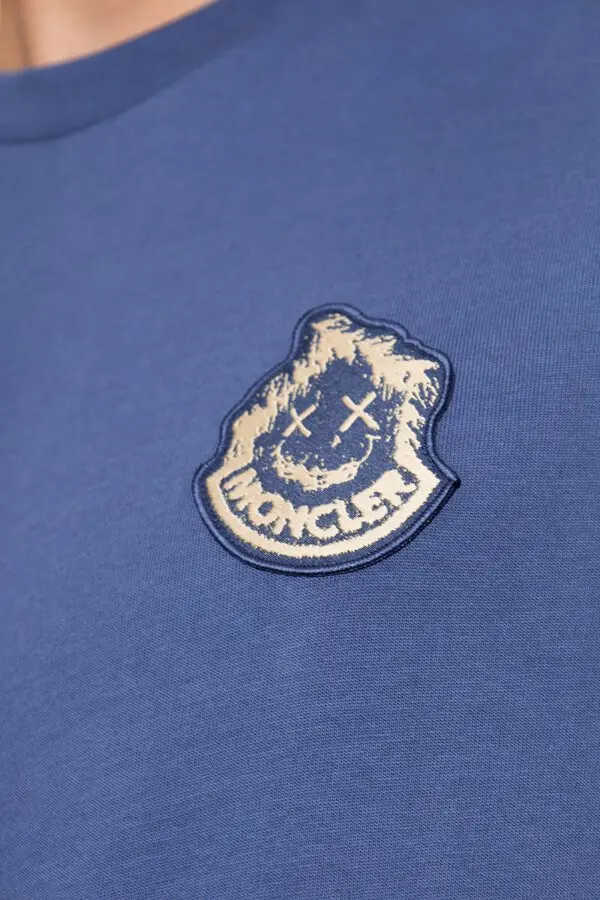Moncler T-shirt With Logo Patch