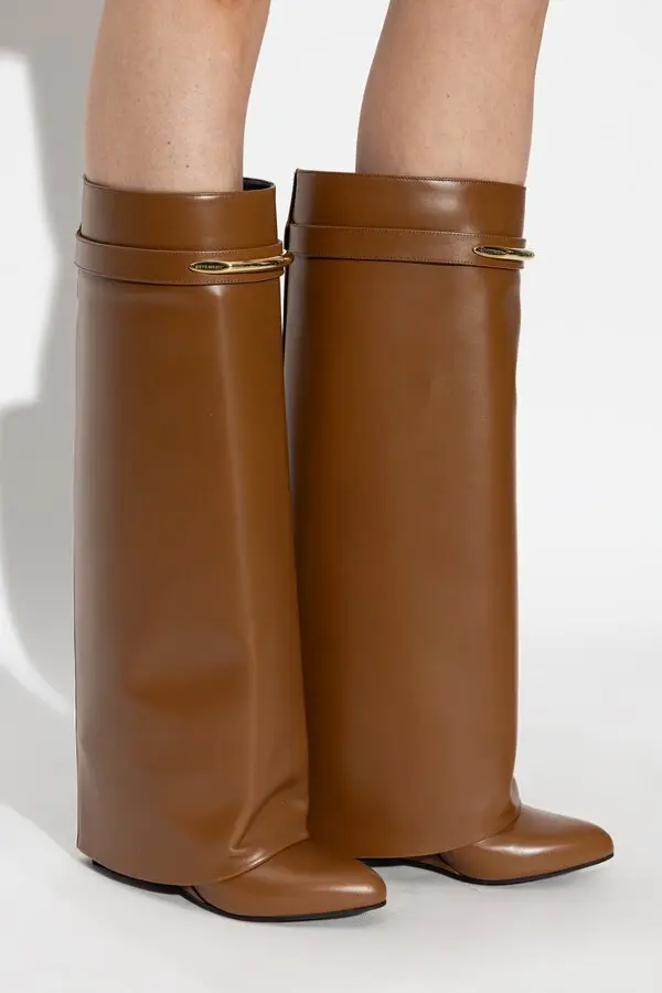 Givenchy Wedge Heel Boots "shark Pinch