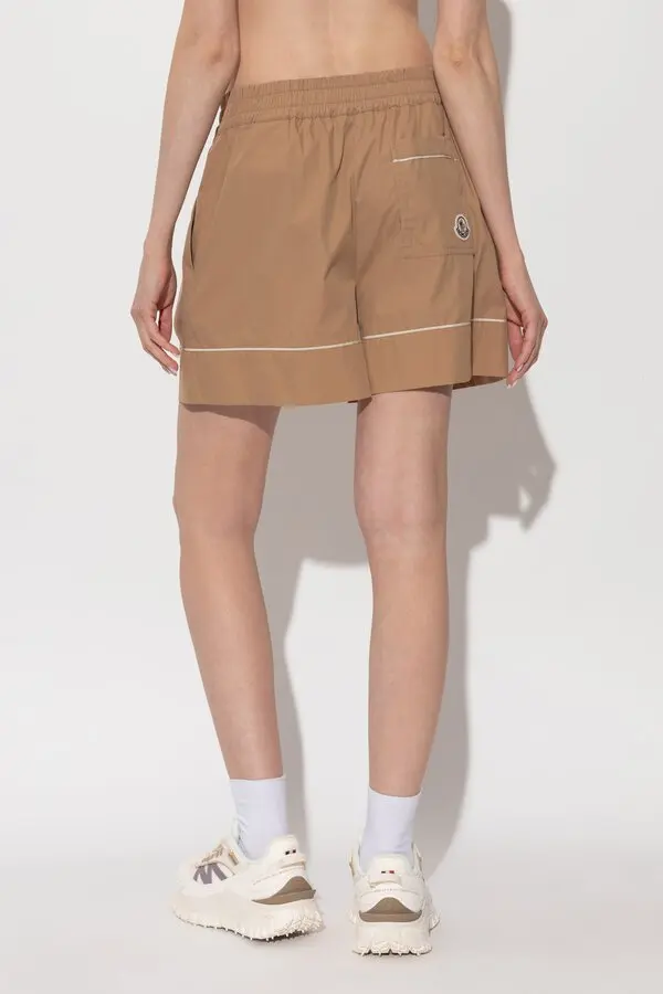 Moncler Cotton Shorts With Pockets