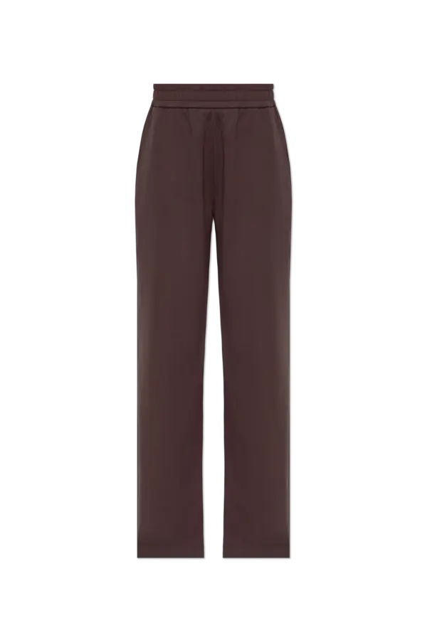 Moncler Straight-leg Sweatpants - Brown