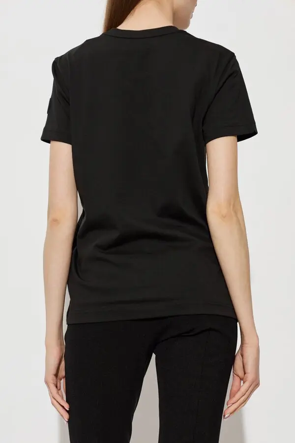 Moncler T-shirt With Printed Logo