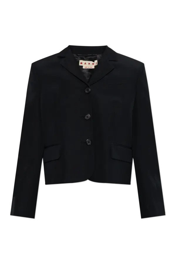 Marni Single-vent Blazer - Black