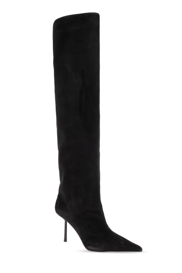 LE SILLA Suede Heeled Knee Boots "bella