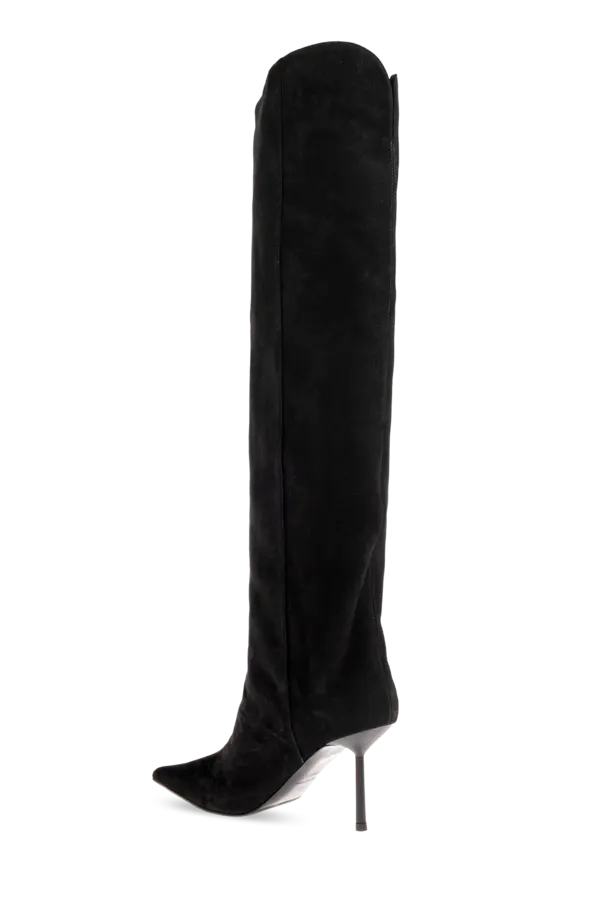 LE SILLA Suede Heeled Knee Boots "bella