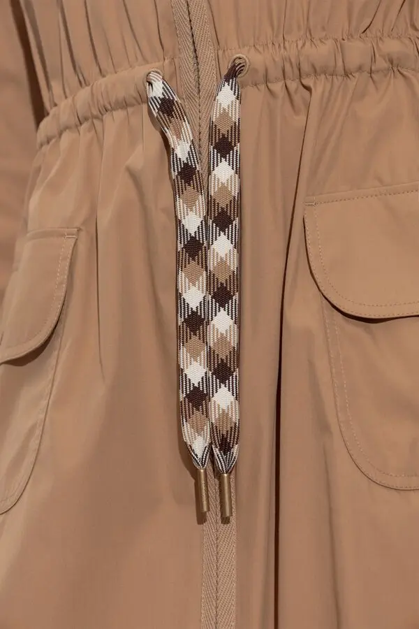 Moncler Dress With Drawstring Waist