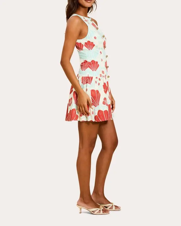 Mestiza New York Happy Hour Shell Poplin Mini Dress