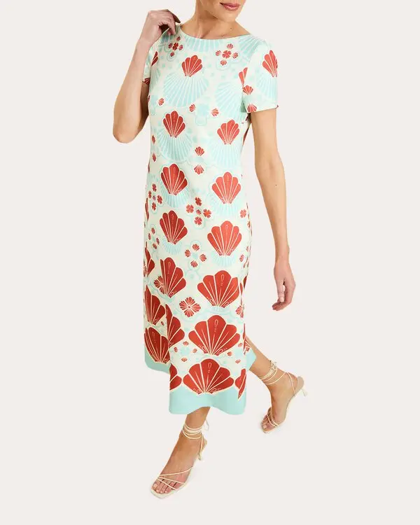 Mestiza New York Adria Reversible Crepe Column Midi Dress