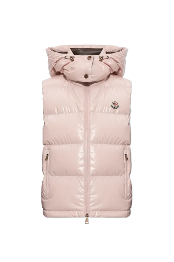 Moncler Niverolle’ Puffer Vest - Pink