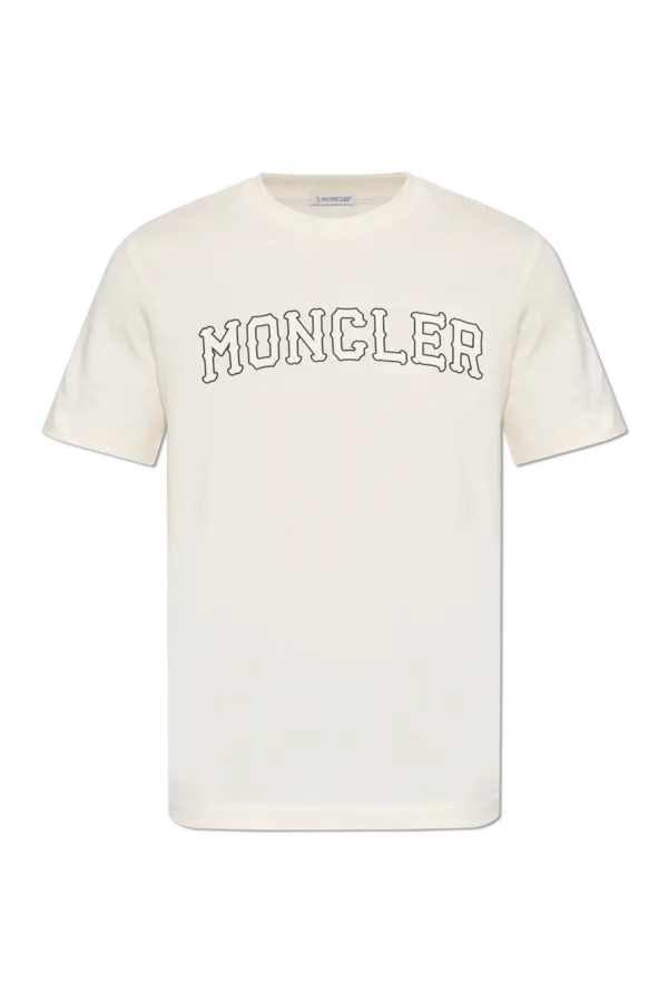 Moncler T-shirt With Printed Logo