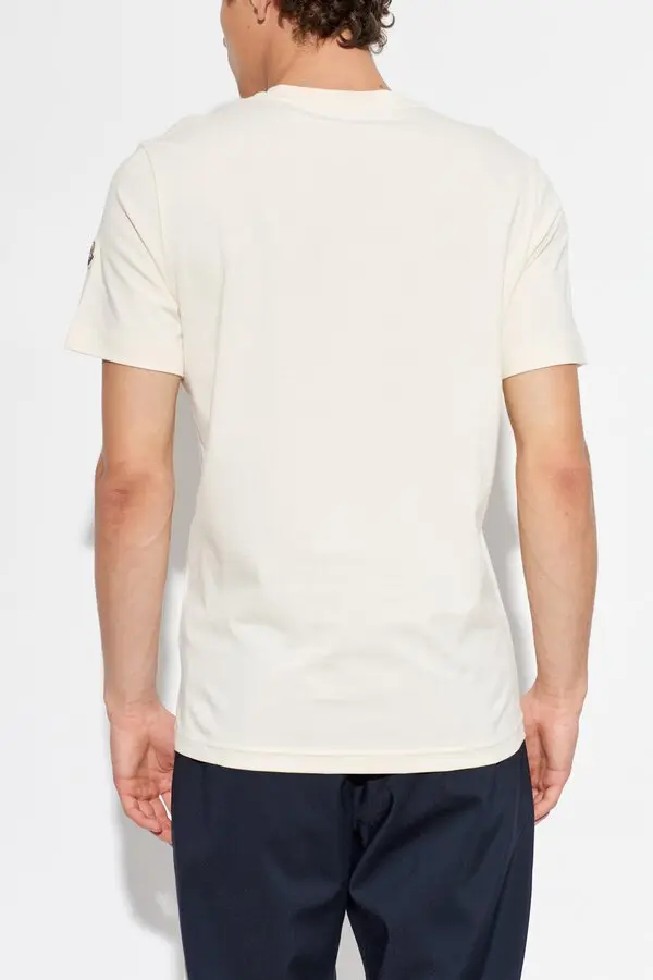 Moncler T-shirt With Printed Logo