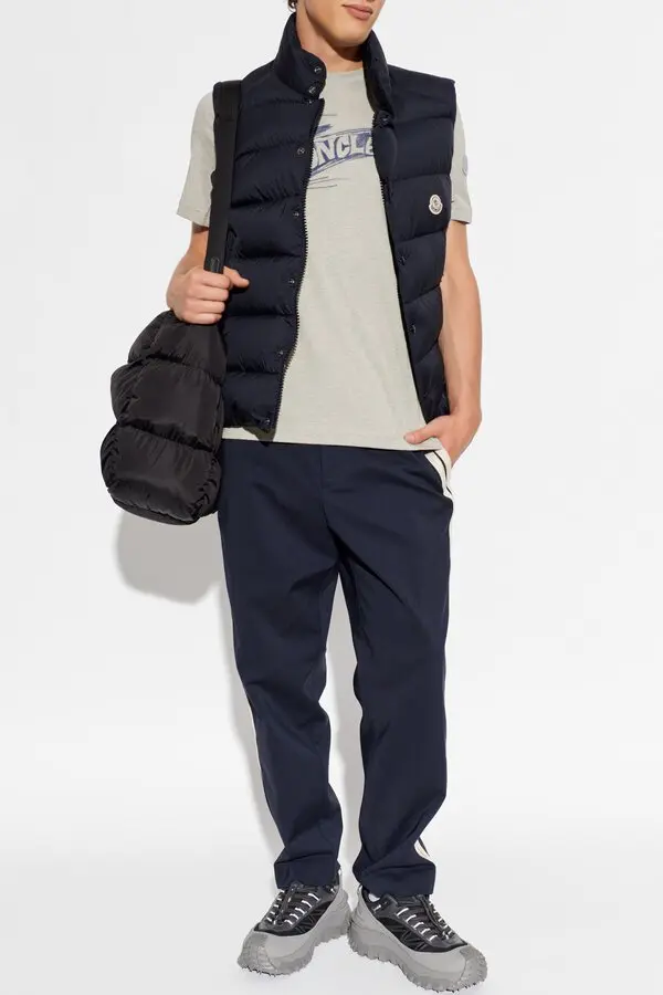 Moncler T-shirt With Printed Logo