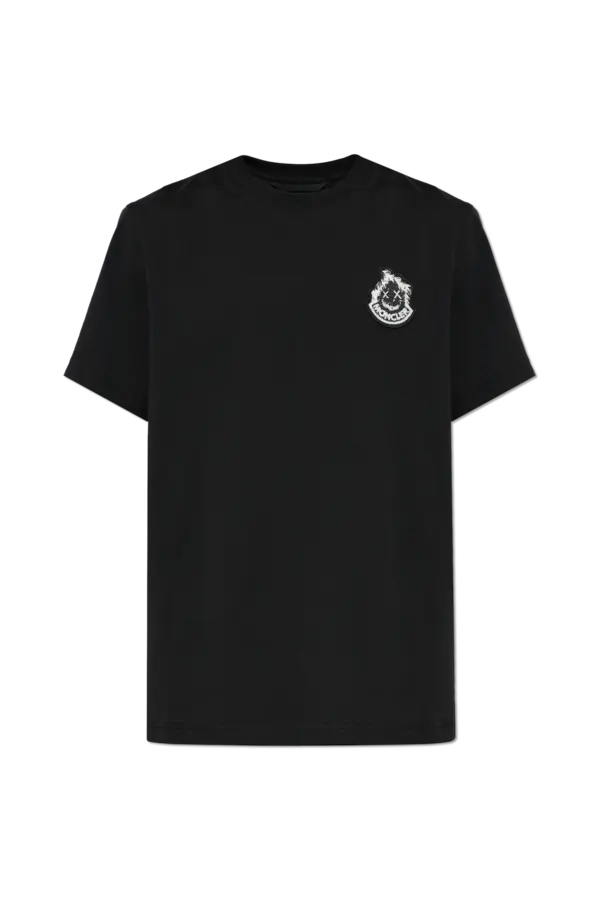 Moncler T-shirt With Logo Patch