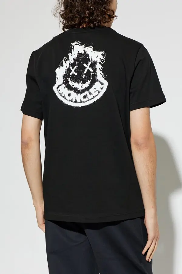 Moncler T-shirt With Logo Patch