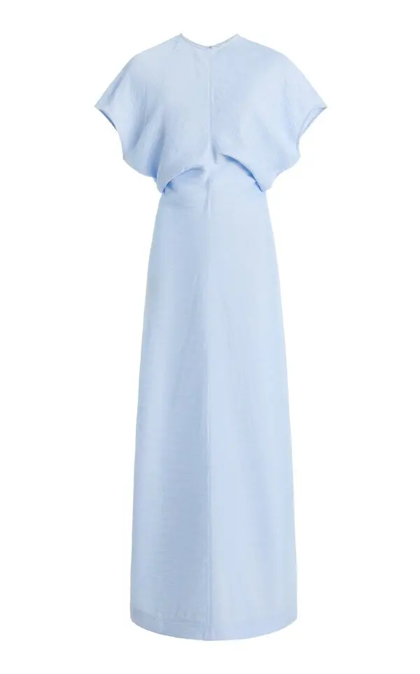 TOTEME Slouch Waist Maxi Dress - Blue