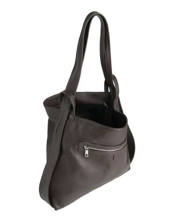 EXTE Shoulder Bag Leather - Brown