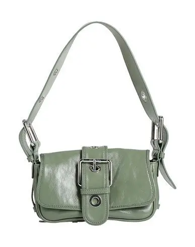 By Far Shoulder Bag Military Lambskin - Green