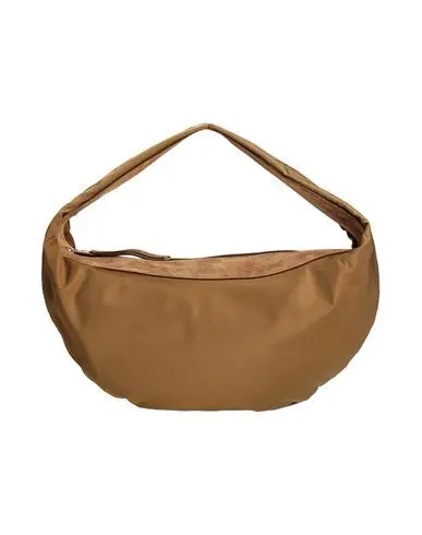 Khaite Handbag Khaki Textile Fibers, Leather - Beige