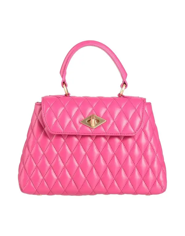 BALLANTYNE Handbag Fuchsia Leather