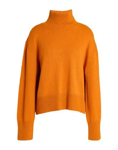 ANNAGRETA Turtleneck Size Cashmere - Orange