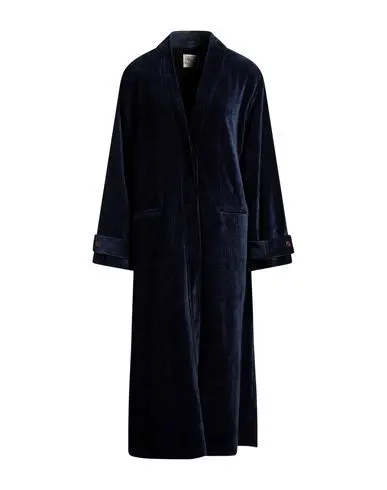 FORTE_FORTE Single-breasted Corduroy Coat - Blue