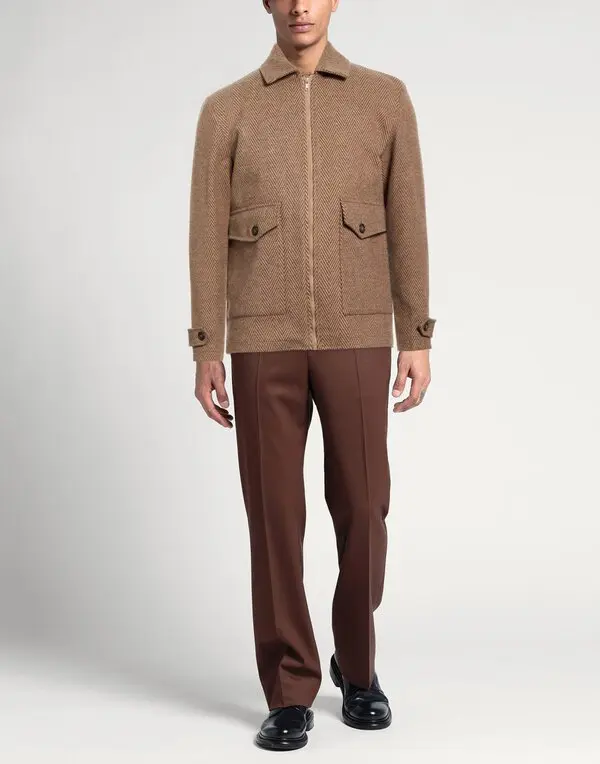 EXTE Jacket Camel Size Polyester, Viscose, Acrylic