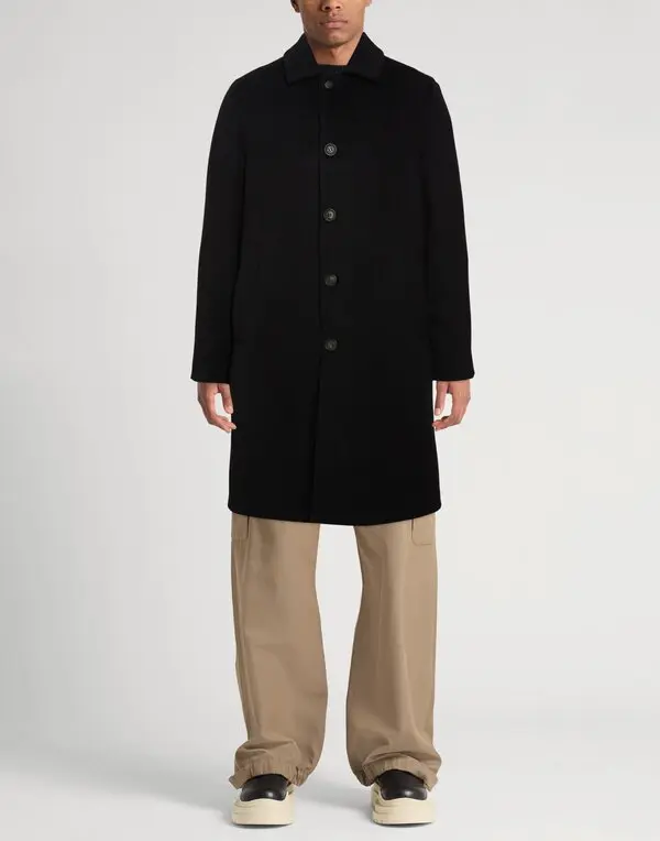 LANEUS Coat Size Virgin Wool, Polyamide