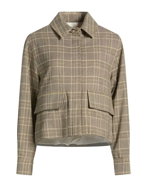 SHIRTAPORTER Jacket Sand Size Polychloride, Viscose, Elastane