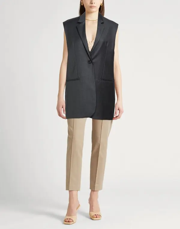 ROBERTO COLLINA Blazer Charcoal Size Wool