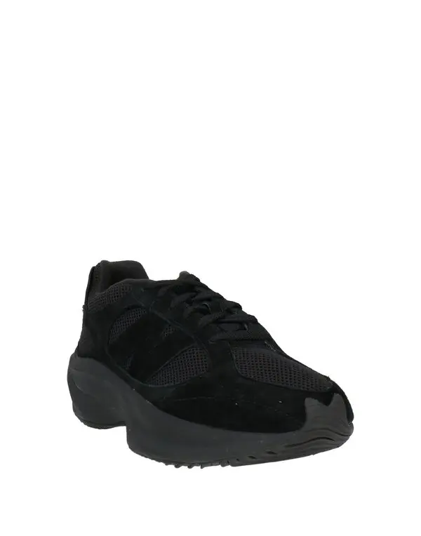 NEW BALANCE Leather And Textile Fiber Low-top Sneakers - Black