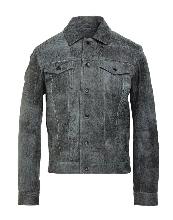 John Varvatos Sheepskin Two-tone Jacket
