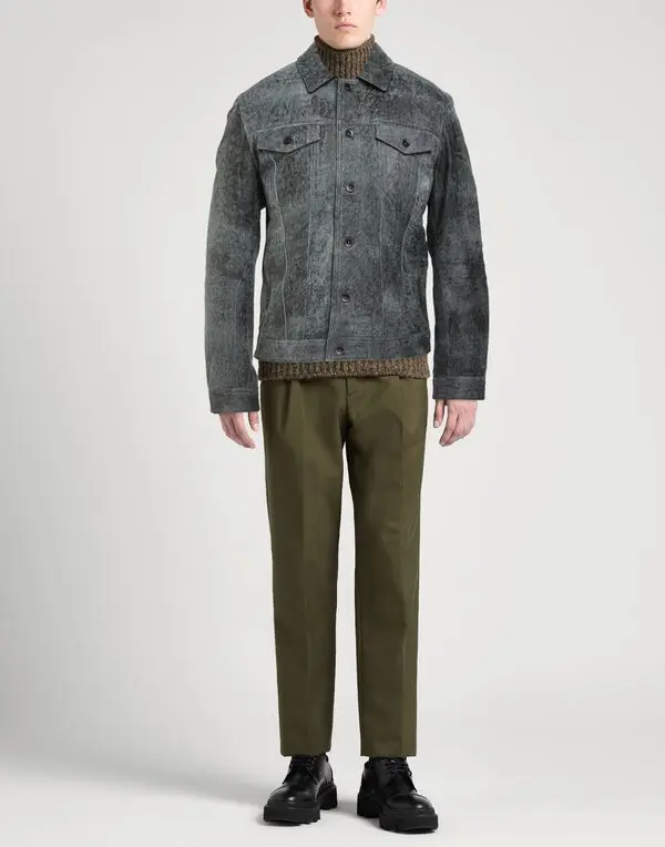 John Varvatos Jacket Charcoal Size Sheepskin