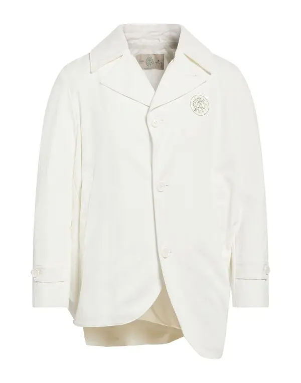 Herno Polyamide Overcoat & Trench Coat - White