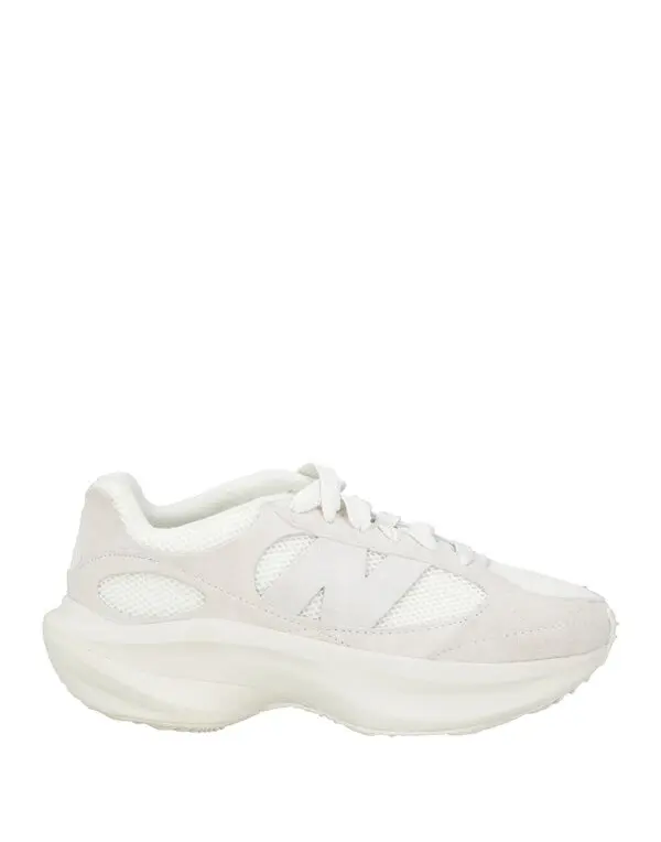 NEW BALANCE Leather And Textile Fiber Sneakers - White