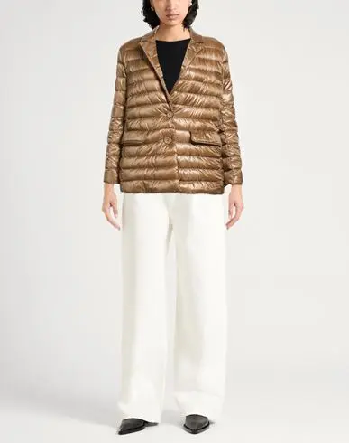 Herno Quilted Blazer With Goose Down Padding - Sand