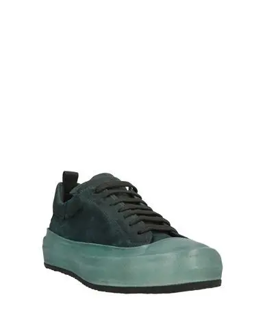 Officine Creative Leather And Suede Sneakers - Green