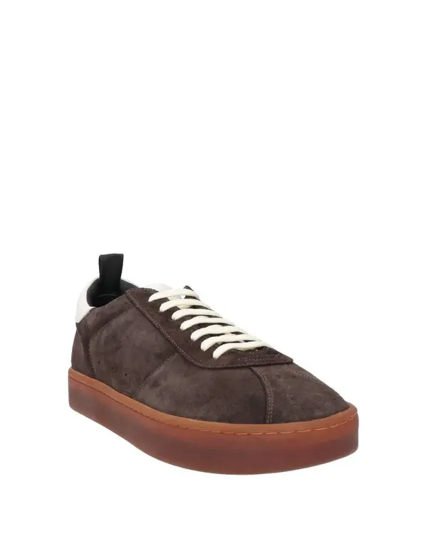 Officine Creative Suede Low-top Sneakers - Brown
