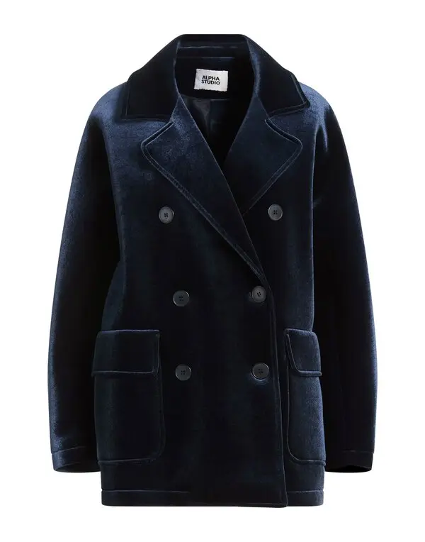 Alpha Studio Coat Size Polyester, Viscose, Elastane