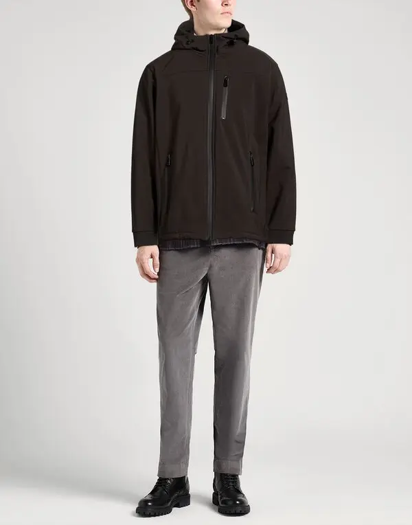 Paul & Shark Jacket Charcoal Size Polyester, Elastane