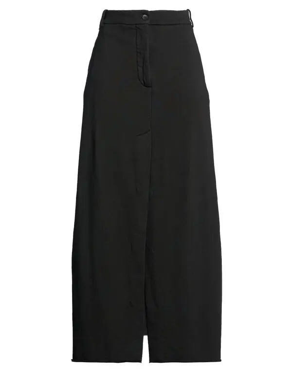 Masnada Maxi Skirt In Cotton With Satin And Two-tone Detailing