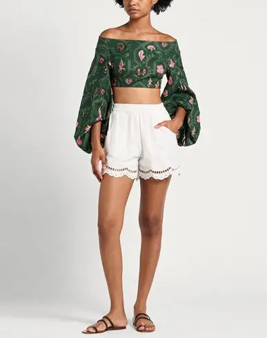 ARIZONA LOVE Embroidered Cotton Polyester Shorts