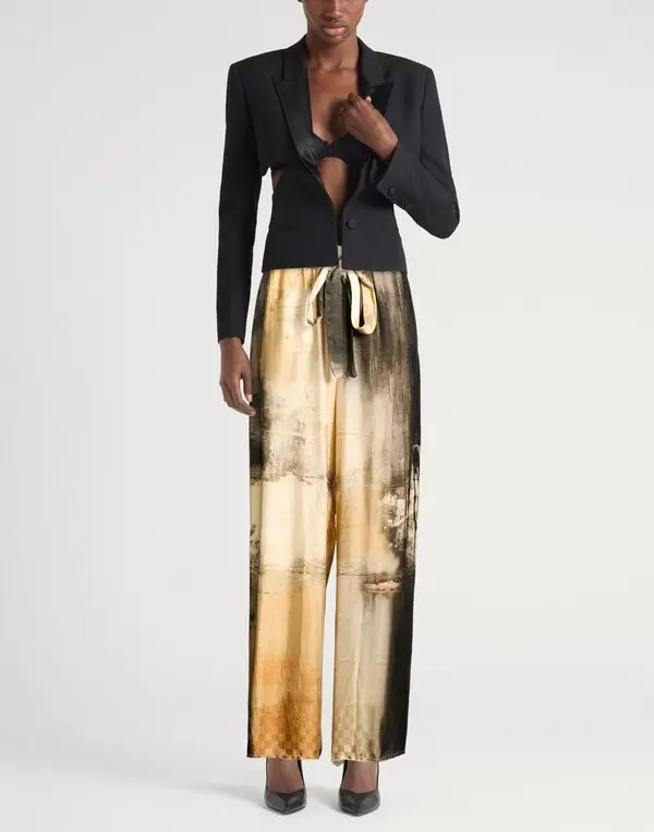 Masnada Viscose Wide-leg Pants